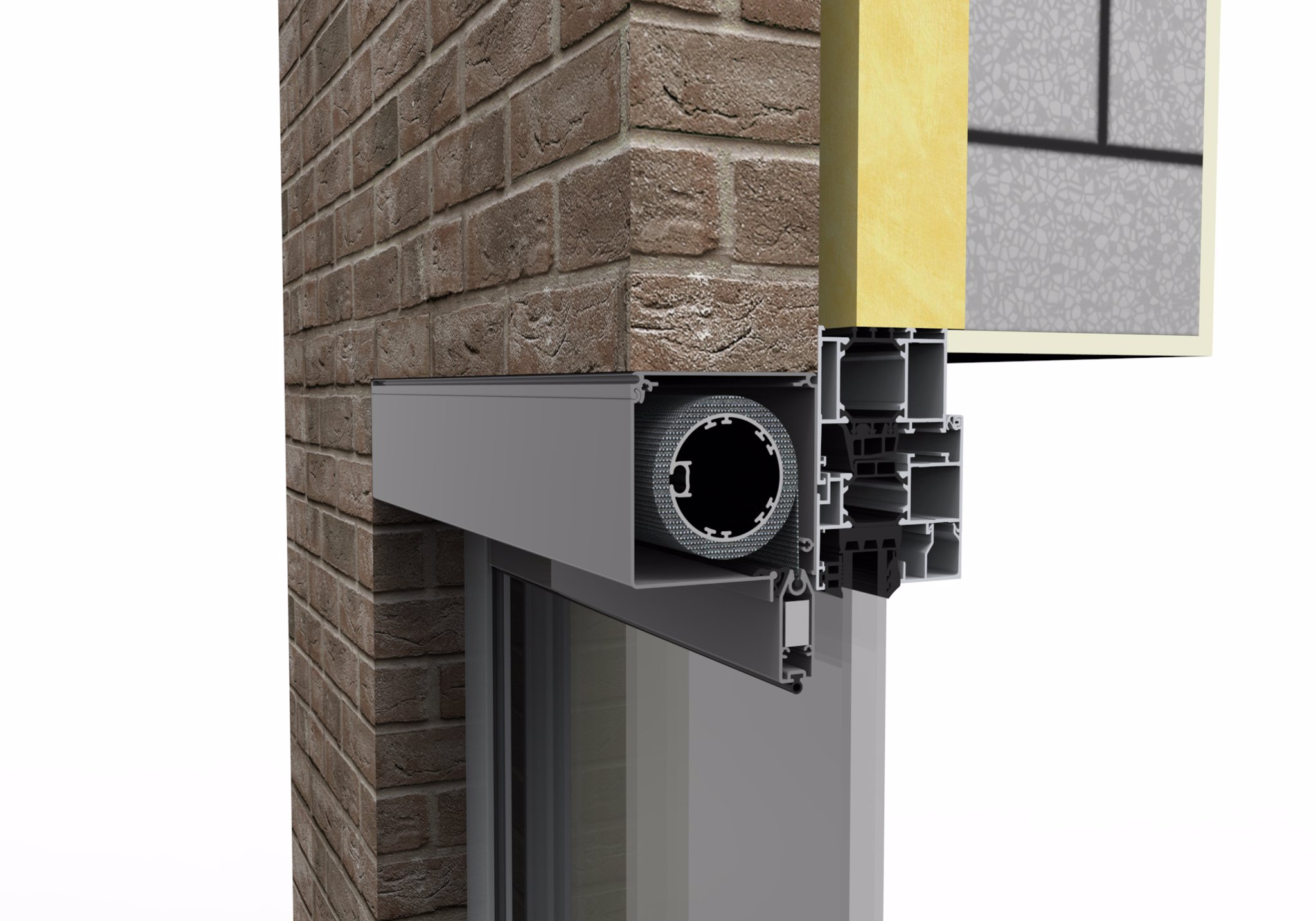 Screen-Rollo HR8-ZIP | Isotra-jalousien.de